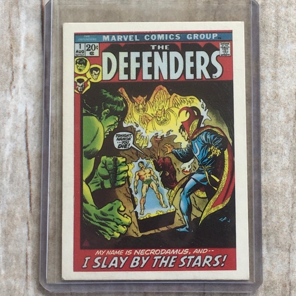Marvel | Other | Vintage 984 Marvel Comics The Defenders W Necrodamus ...